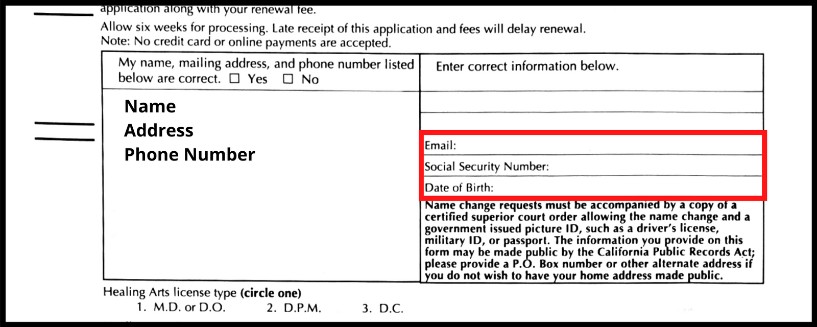 How to renew your California Fluoroscopy License